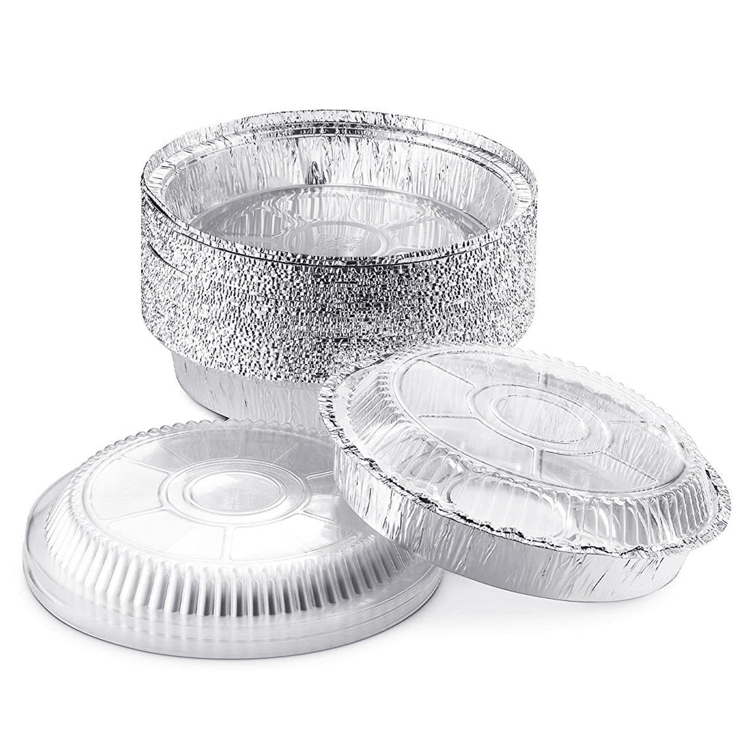6" Round Pan with Plastic Dome Lids – Fig & Leaf